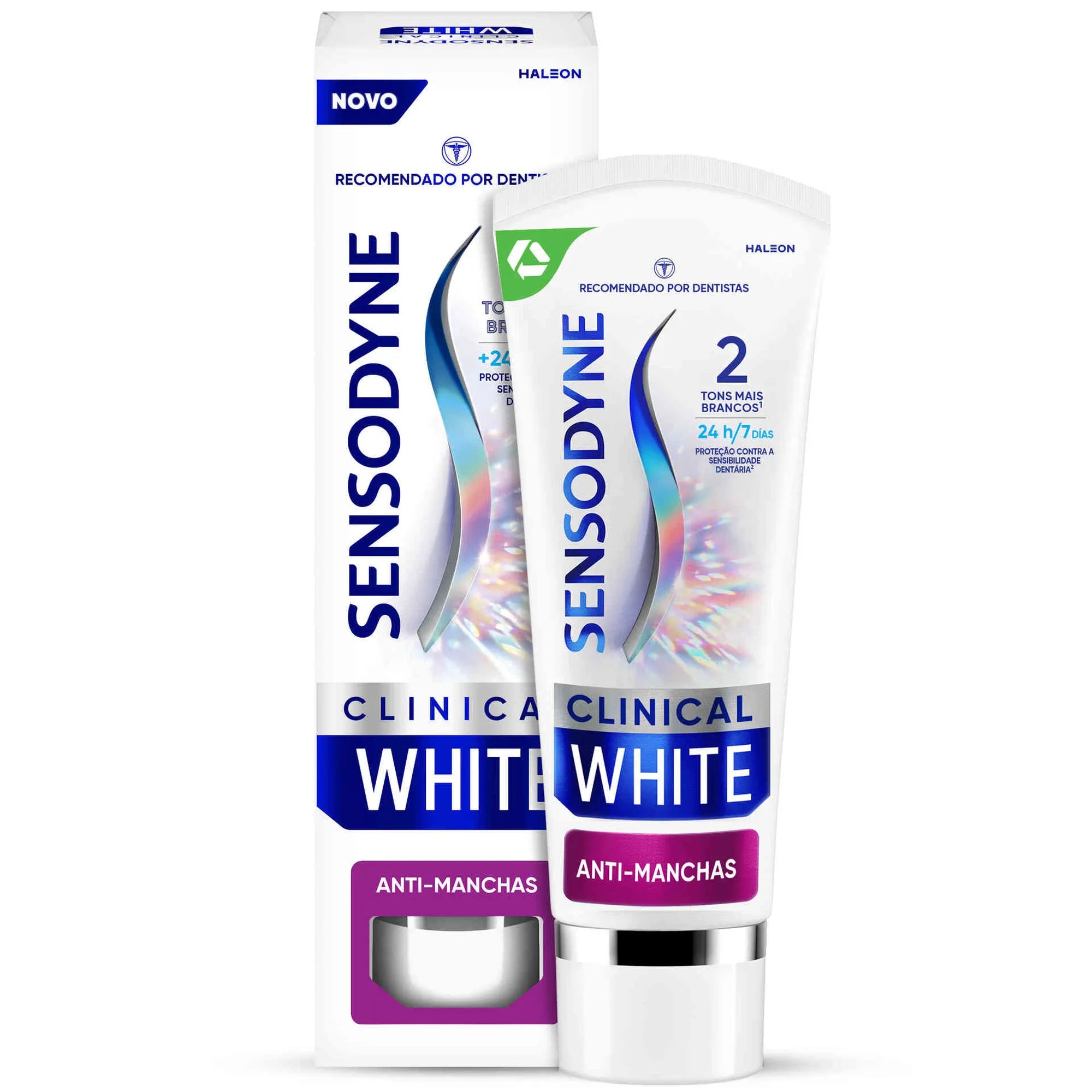 Clinical White Anti-Stain Toothpaste - Sensodyne - 75ml – Hey Whitening